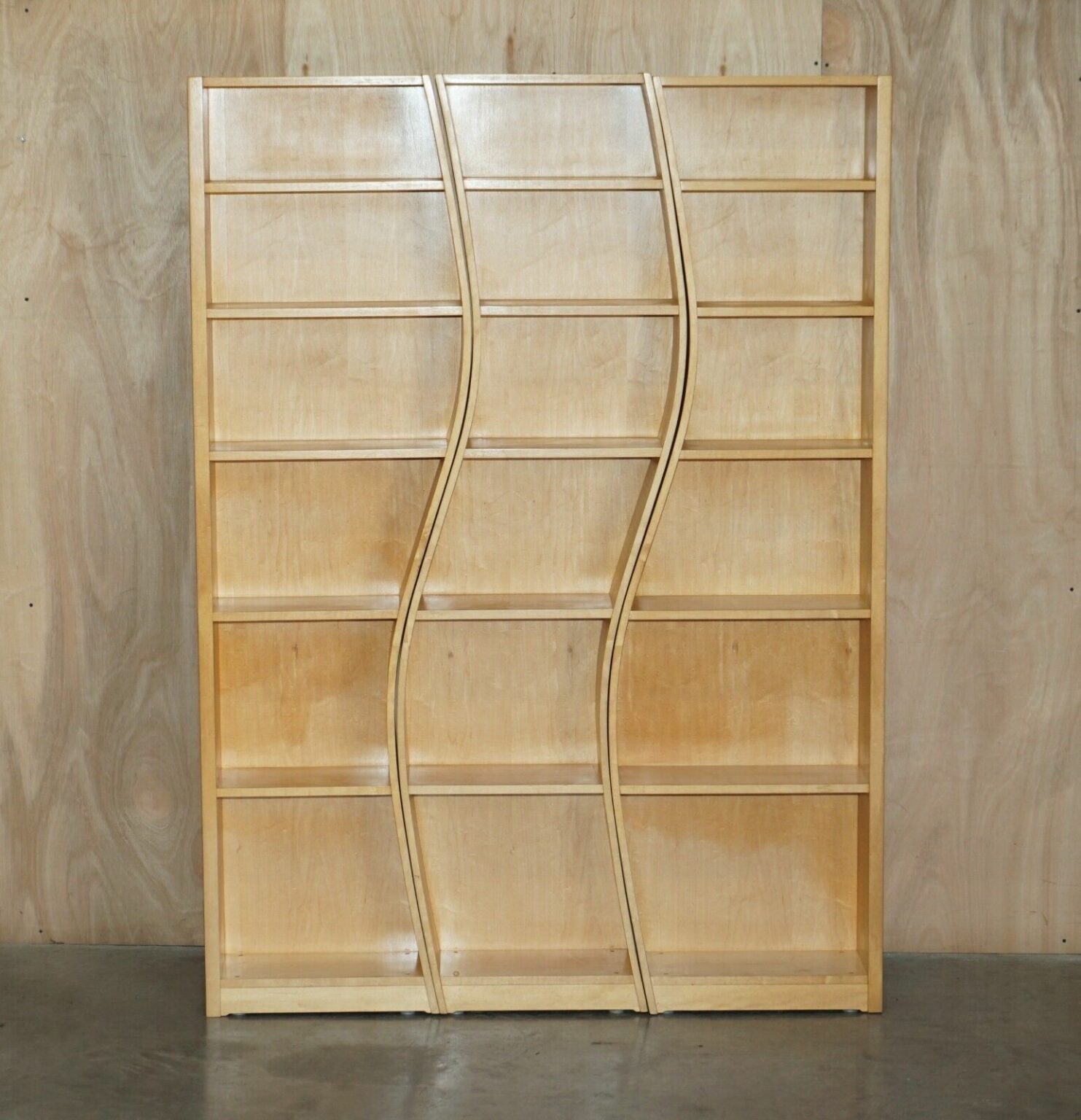 THREE SECTION VERY COOL BENDY LIBRARY BOOKCASES MUST SEE PICTURES IN ...