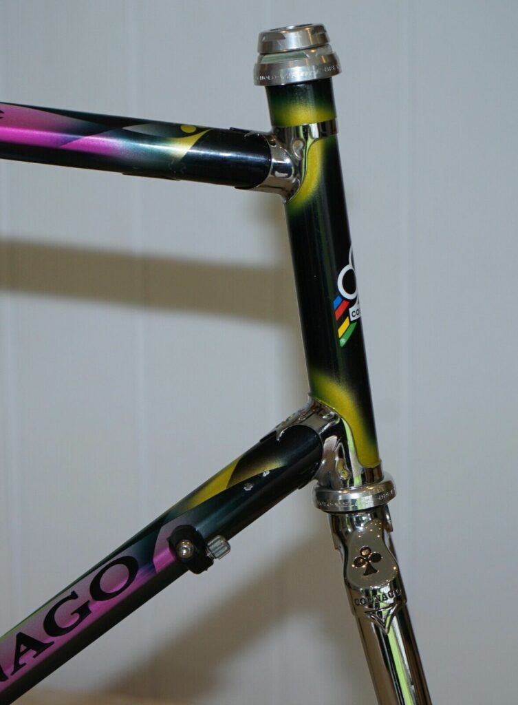 58CM COLNAGO MASTER OLYMPIC FREULER ART DECOR PAINT SCHEME ROAD BIKE ...